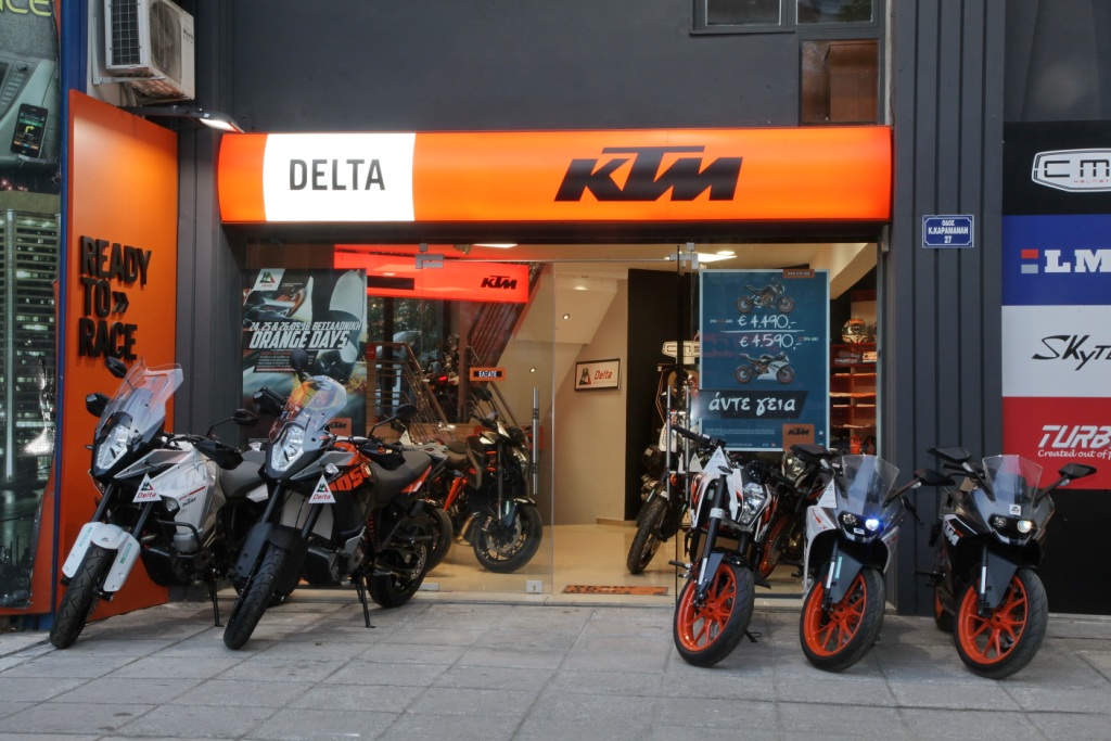 Δέλτα Μοτοσυκλέτες: Νέο κατάστημα Θεσσαλονίκη