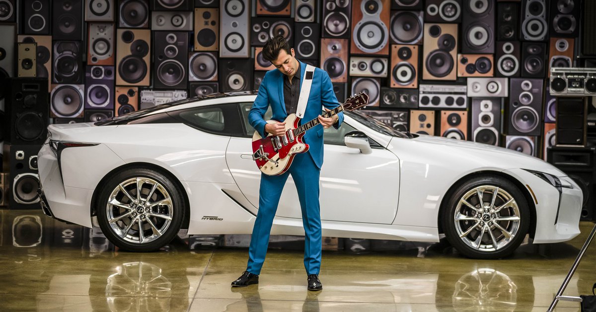 Ο Mark Ronson λανσάρει το νέο Lexus LC
