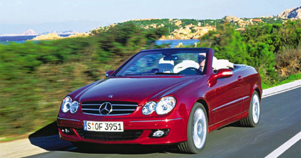 Μercedes CLK Cabrio