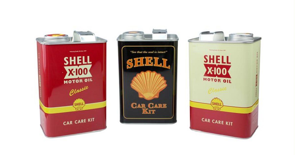 Νέα προσφορά των πρατηρίων Shell με vintage car care kit