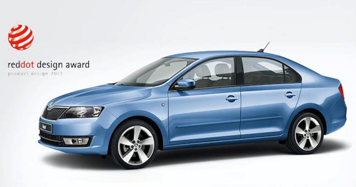Βραβείο σχεδίασης «Red Dot Design» για το νέο ŠKODA Rapid