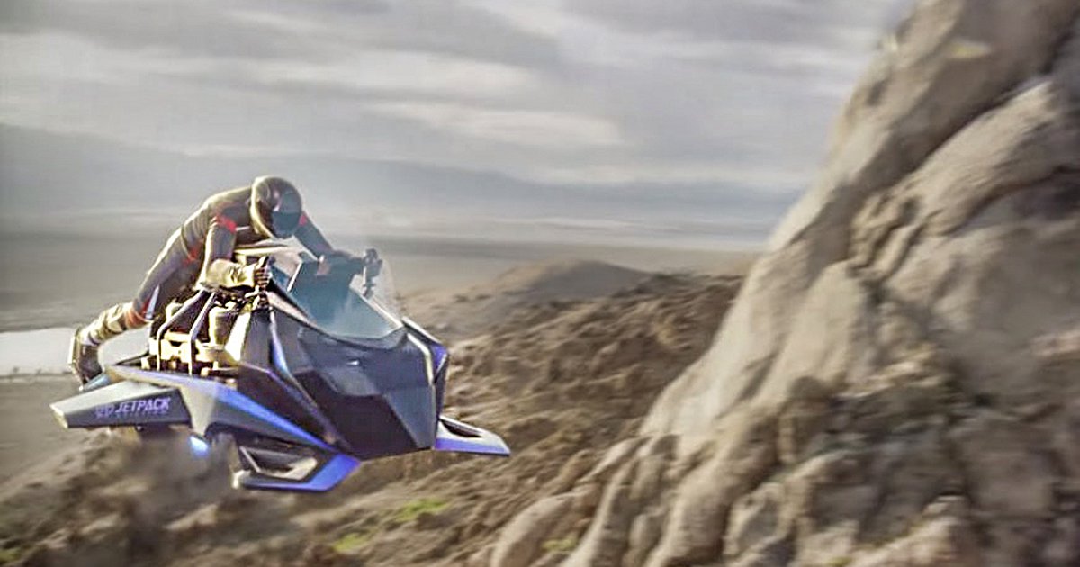 Jetpack Aviation Speeder – Προπαραγγελίες για την ιπτάμενη μοτοσυκλέτα!