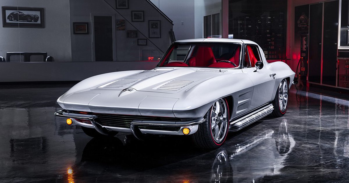 Μία Chevrolet Corvette Split Window με σύγχρονη καρδιά