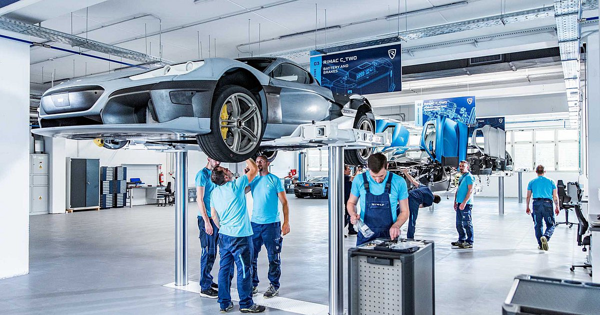 H Rimac έφτιαξε και δεύτερη γραμμή παραγωγής για τα πρωτότυπα του C_Two ...