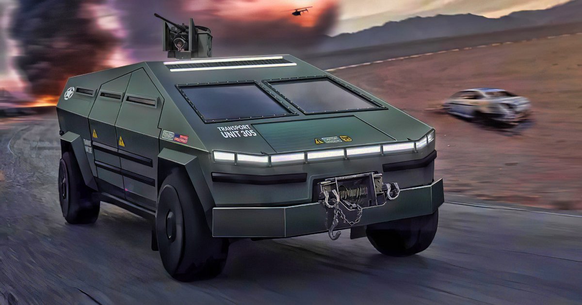 Η Tesla ετοιμάζει και άρμα μάχης;