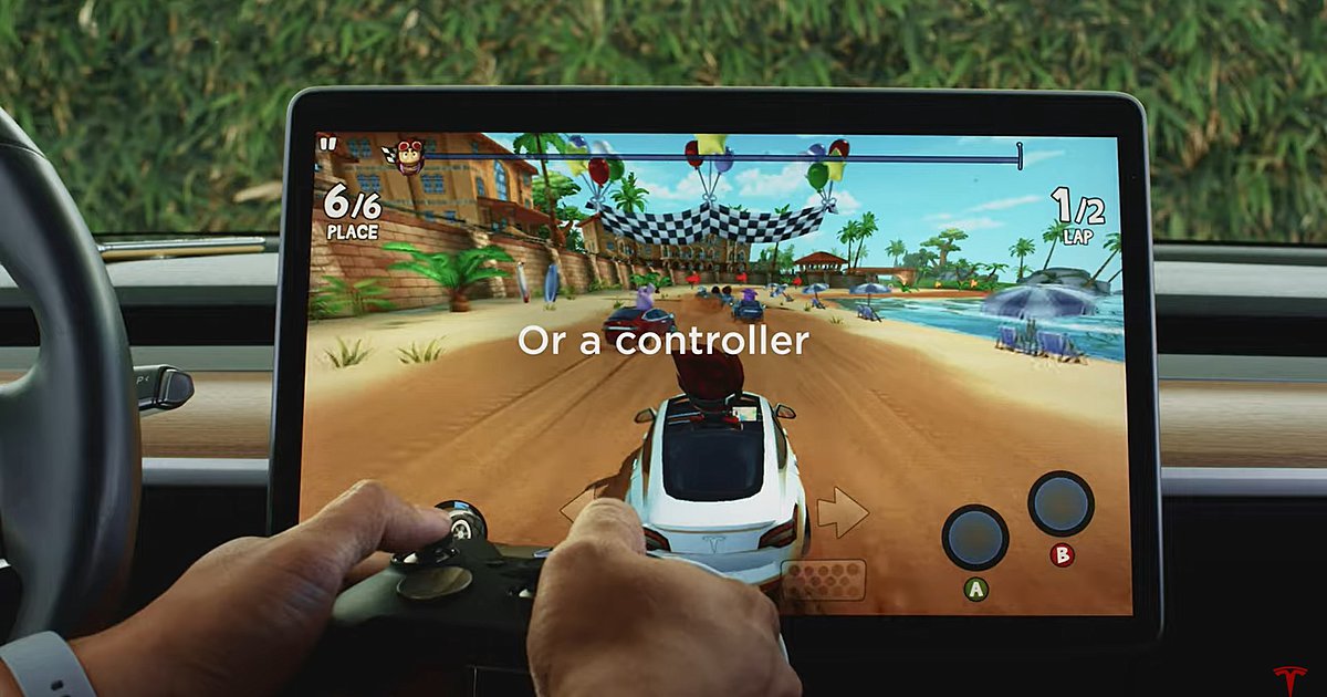 Tesla Arcade: Μία παιχνιδομηχανή σε ρόδες (βίντεο)