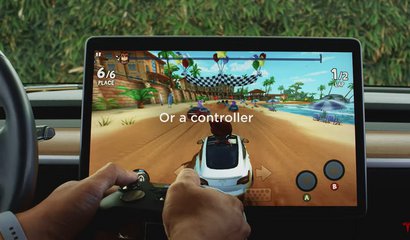 Tesla Arcade: Μία παιχνιδομηχανή σε ρόδες (βίντεο)