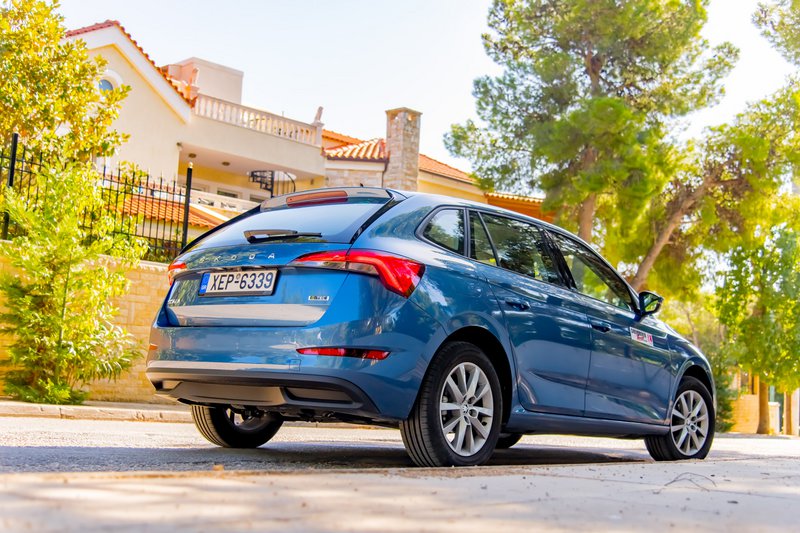 2021 SKODA SCALA 1.0 G-TEC (CNG) 90 PS - Δοκιμή, Τιμές, Τεχνικά ...