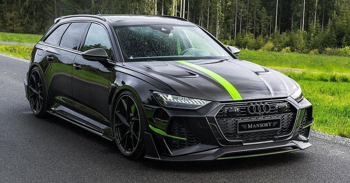 Ένα εντυπωσιακό Audi R6 Avant με την υπογραφή της Mansory