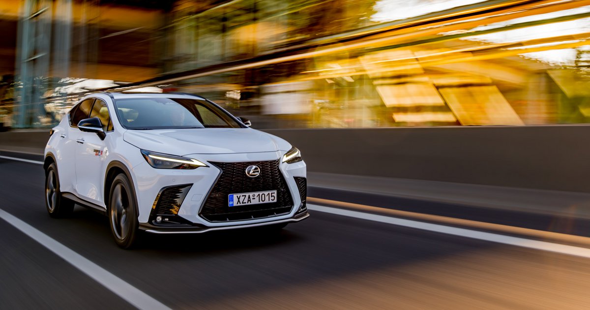 TEST DRIVE: Lexus NX450h F-SPORT - Δοκιμάζουμε το κορυφαίο ιαπωνικό ...
