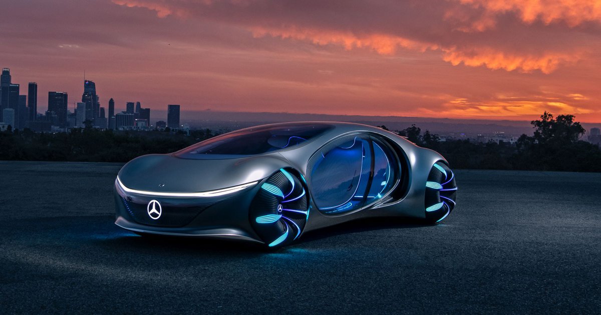 H εντυπωσιακή Mercedes Vision AVTR «συναντά» το Avatar στην πρεμιέρα ...
