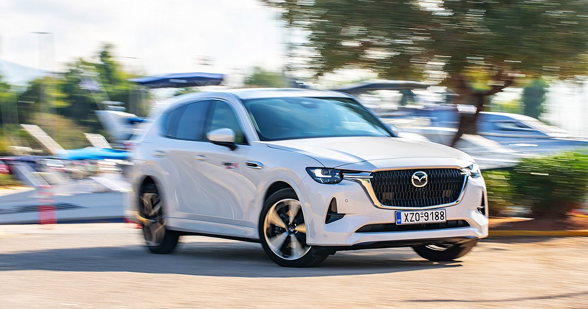 2022 MAZDA CX-60 PHEV 2.5 E-Skyactiv 327PS AWD - Δοκιμή, Τιμές, Τεχνικά | caranddriver.gr