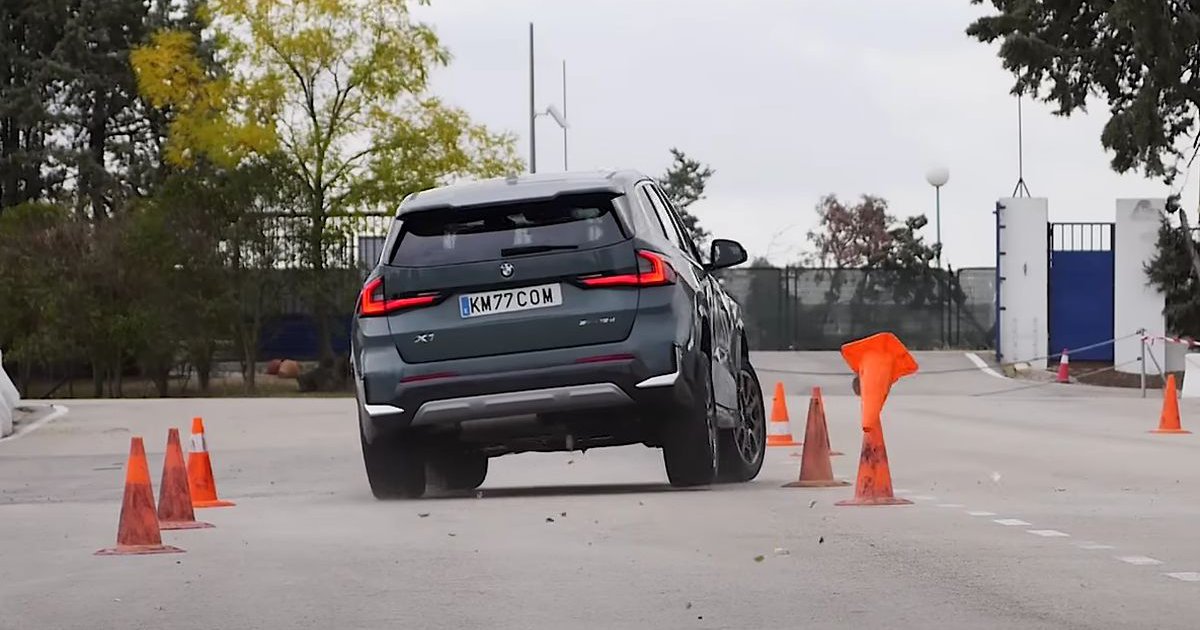 Δείτε πώς τα πήγε η BMW X1 στο τεστ αποφυγής (video)