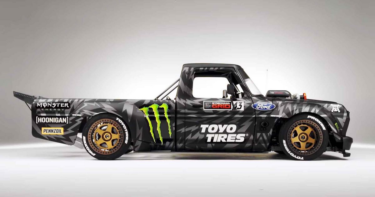 Δείτε τον Ken Block να «δαμάζει» ένα Ford F-150 στον πιο επικίνδυνο ...