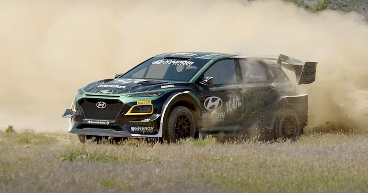 Το Hyundai Kona EV μεταμορφώνεται σε rally car με δύναμη 800 ίππων (video)