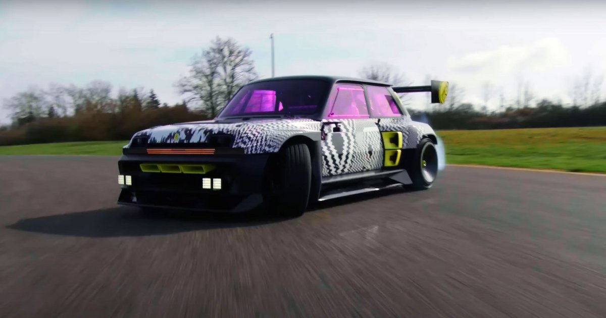 Απολαύστε το Renault R5 Turbo 3E των 385 PS να ντριφτάρει ατελείωτα ...
