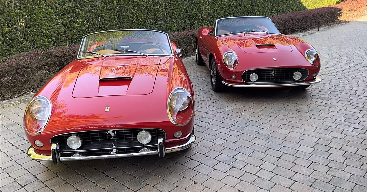 Βρείτε τις διαφορές: Μόνο μία από τις δύο Ferrari είναι αυθεντική (photos)