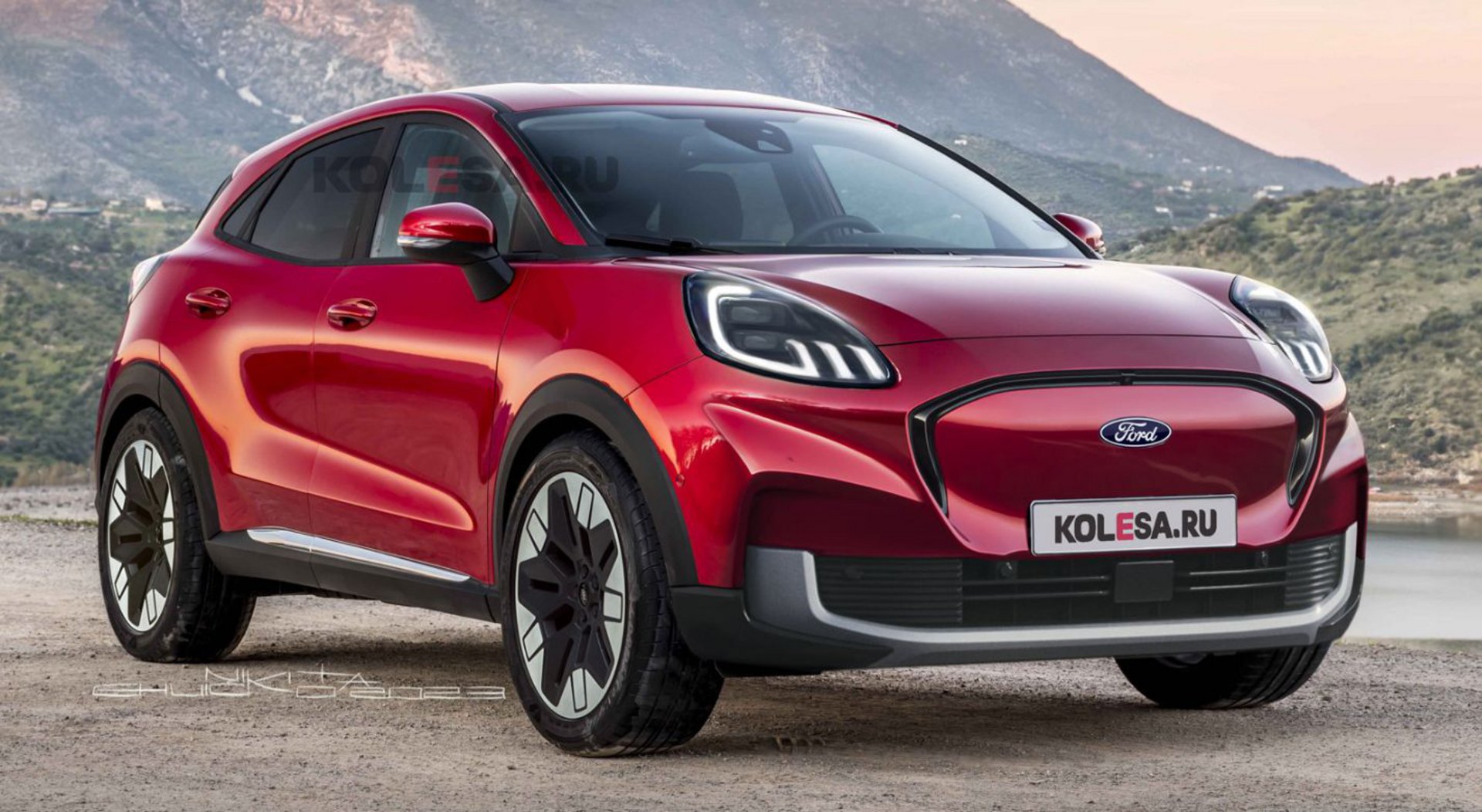 Έτσι θα μοιάζει το νέο, αμιγώς ηλεκτρικό Ford Puma (photos)