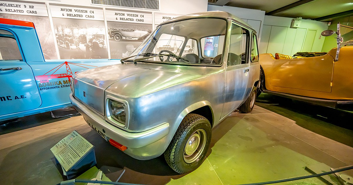 Μουσείο Αυτοκινήτου: Είδαμε από κοντά το «ελληνικό» Enfield 8000 που ...