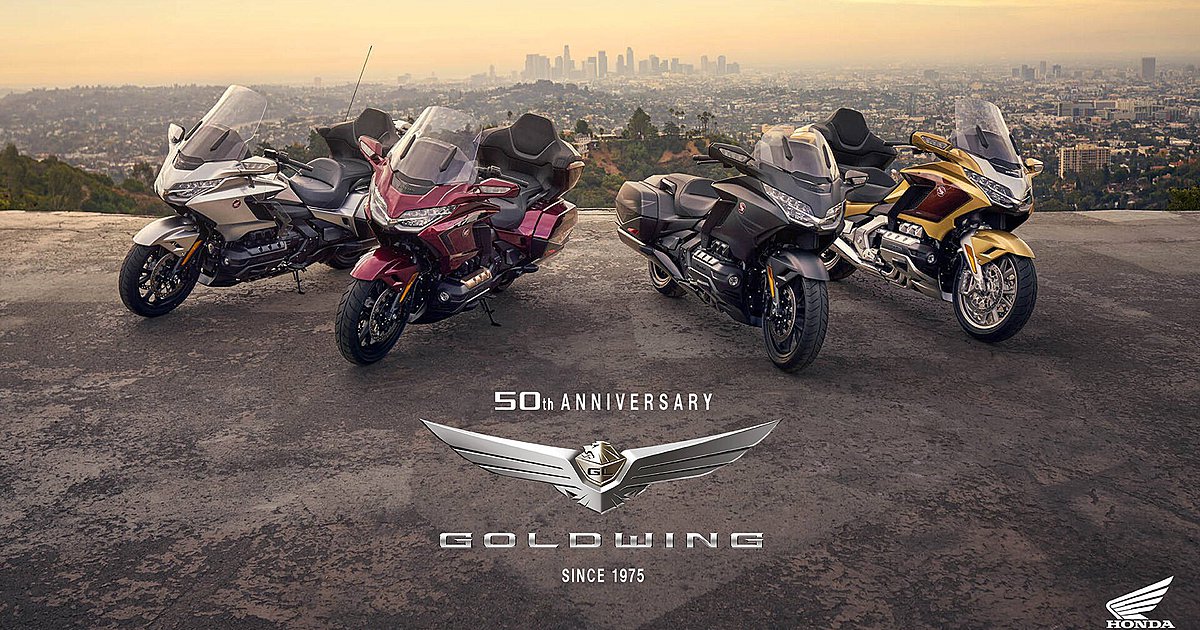 Honda GL1800 Goldwing 2025: Επέτειος 50 ετών για το τουριστικό «θηρίο»