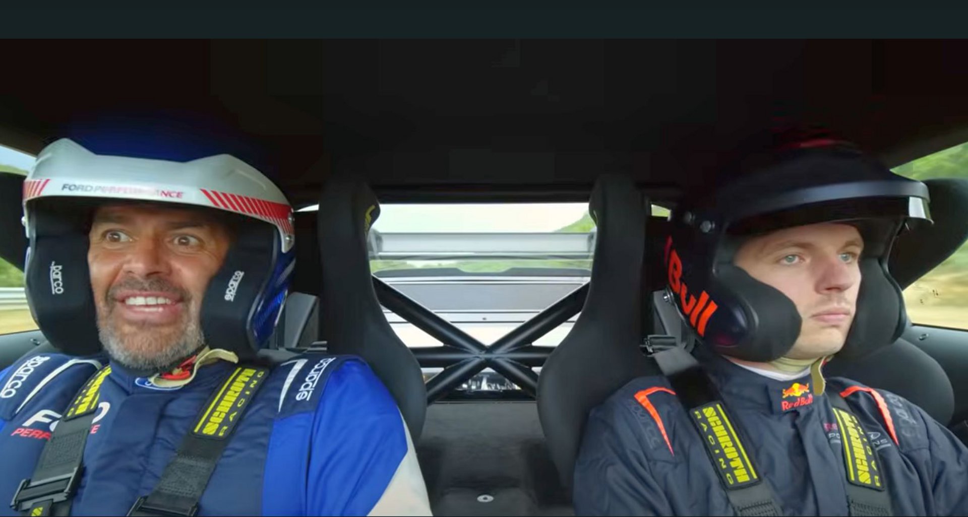 Ο Chris Harris... έκανε το λάθος να μπει στην Ford Mustang GTD με τον ...