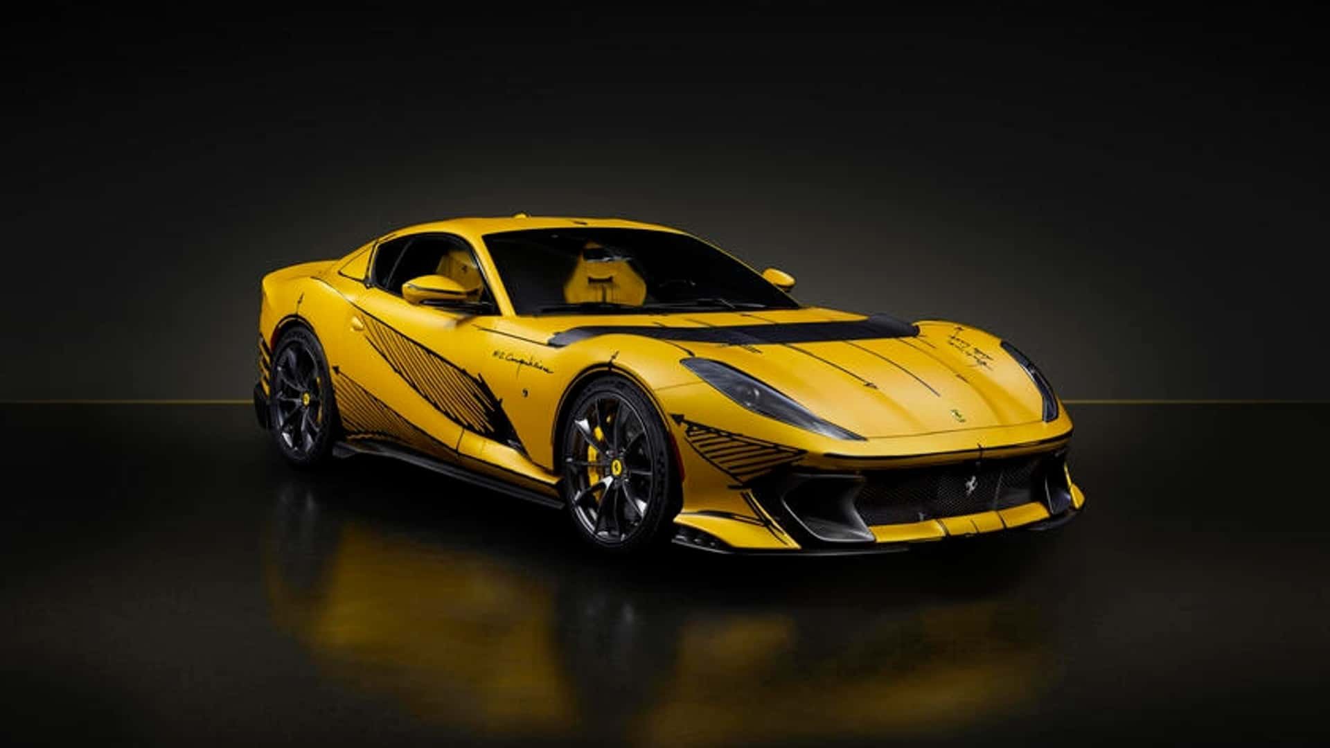 Αυτή η μοναδική Ferrari 812 Competizione βγαίνει στο «σφυρί» για καλό ...